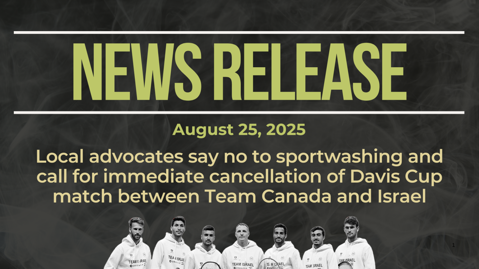 Press Release: Local advocates say no to sportwashing and call for ...